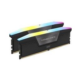 Corsair DIMM 32 GB DDR5-6000 (2x 16 GB) Dual-Kit, Arbeitsspeicher grau, CMH32GX5M2B6000Z38, Vengeance RGB, INTEL XMP, AMD EXPO