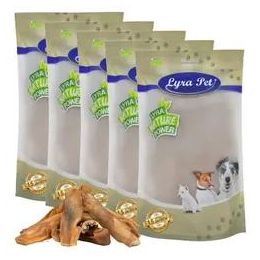5 kg LYRA PET&reg; Rinderkopfhaut goldbraun, dunkel