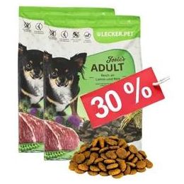 LYRA PET 8 kg Lecker.Pet&reg; Josie's Adult Lamm & Reis Hundefutter Trockenfutter Vollnahrung MHD 3/2026