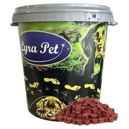5 kg LYRA PET&reg; Pferdefleischw&uuml;rfel in 30 L Tonne