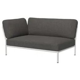 Houe Level Lounge Sofa Left Muted White Dark Grey
