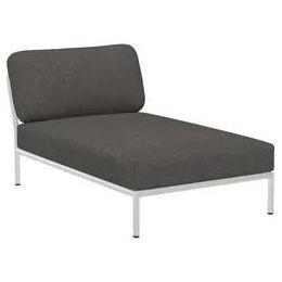 Houe Level Lounge Chaiselong Muted White Dark Grey