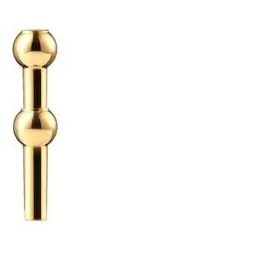 STOFF Nagel Vase Massives Messing