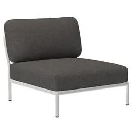 Houe Level Lounge Chair Muted White Dark Grey
