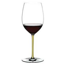 Riedel Fatto A Mano Rotweinglas Cabernet/Merlot Gelb