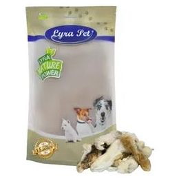 1 kg LYRA PET&reg; Kaninchenpfoten mit Fell