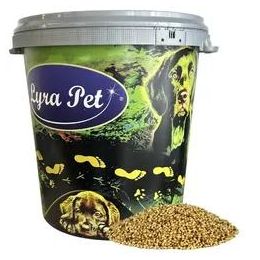 10 kg LYRA PET&reg; Dari wei&szlig; in 30 L Tonne
