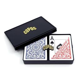 COPAG Elite - Jumbo Face - 2 index - Blue/Red Double-Deck