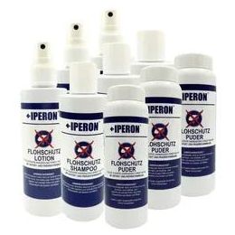IPERON&reg; Flohschutz Trio - je 3 x 200 ml Lotion, 200 ml Shampoo & 100 g Puder im Set