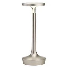Flos Bon Jour Unplugged Tischleuchte Matt Chrome