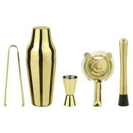 Sambonet Paderno Cocktail Set Parisian Gold 5-teilig