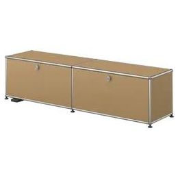 USM Haller E TV/Hi-Fi-M&ouml;bel mit dimmbarem Licht Beige