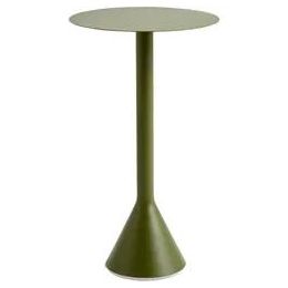 Hay Palissade Cone Outdoor Stehtisch &Oslash;60 x H105 cm Olive