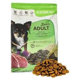 LYRA PET 4 kg Lecker.Pet&reg; Josie's Adult Lamm & Reis Hundefutter Trockenfutter Vollnahrung