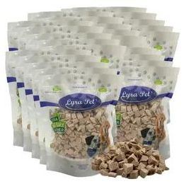 5 kg (25 x 200 g) LYRA PET&reg; Entenbrustw&uuml;rfel gefriergetrocknet