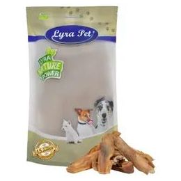 1 kg LYRA PET&reg; Rinderkopfhaut goldbraun, dunkel