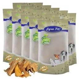 10 kg LYRA PET&reg; Rinderkopfhaut Abschnitte 4 - 8 cm