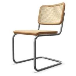 Thonet S 32 V Freischwinger Buche klar lackiert