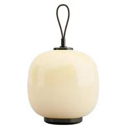 Louis Poulsen VL 45 Radiohus Portable Leuchte Brass/glossy pale yellow glass