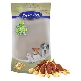 1 kg LYRA PET&reg; Kaninchenohren gef&uuml;llt mit H&uuml;hnerfleisch