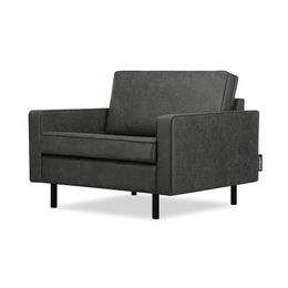 KONSIMO Sessel Invia grau Ma&szlig;e (cm): B: 116 H: 87 Sessel & Hocker > Sessel nach Material > Leder Sessel &raquo; Sofa DE