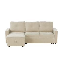 Ecksofa Katalina braun Ma&szlig;e (cm): B: 217 H: 87 T: 132.0 Sofas > Sofas nach Material > Stoffsofas &raquo; Sofa DE