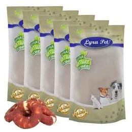 5 kg LYRA PET&reg; Kauringe mit Entenbruststreifen