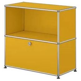 USM Haller Sideboard, mit einer Klappt&uuml;r Goldgelb