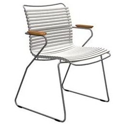 Houe CLICK Dining Chair mit Bambusarmlehnen Muted White