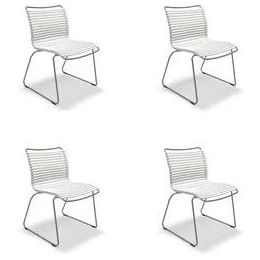 Houe CLICK Dining Chair ohne Armlehnen 4er Set Muted White