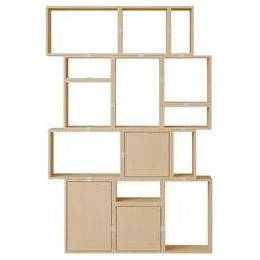muuto Stacked Storage Bookcase - Configuration 2, eiche natur