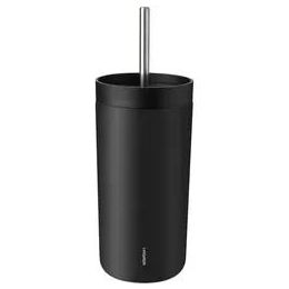 Stelton To Go Sip Thermobecher mit Strohhalm 0.4 l. soft black