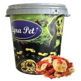5 kg LYRA PET&reg; Obst-Gem&uuml;se-Mix getrocknet in 30 L Tonne