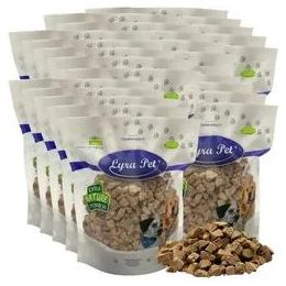 5 kg (25 x 200 g) LYRA PET&reg; Entenleberw&uuml;rfel gefriergetrocknet