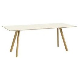 Hay CPH30 Tisch 200 x 90 cm Eiche/Linoleum Off-White