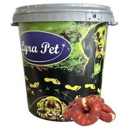 5 kg LYRA PET&reg; Kauringe mit Entenbruststreifen in 30 L Tonne
