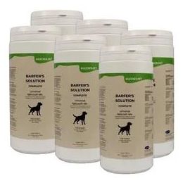 6 x 1 kg Lecker.Pet&reg; Barfer's Solution Complete Universal N&auml;hrstoff Mix Pulver f&uuml;r Hunde