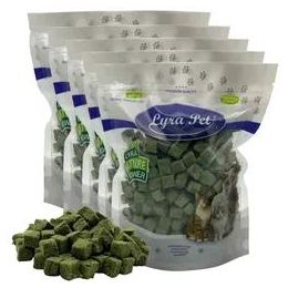 1 kg (5 x 200 g) LYRA PET&reg; Katzengrasw&uuml;rfel gefriergetrocknet