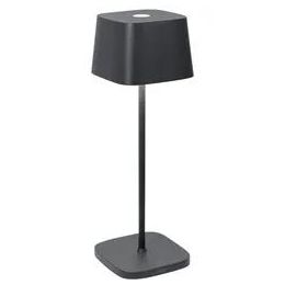 Zafferano Akku-Tischlampe Ofelia Pro Dark gray
