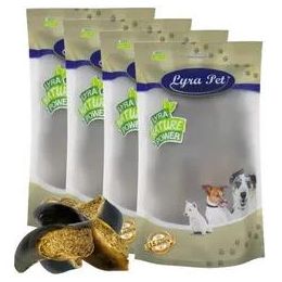 60 Stk. LYRA PET&reg; Rinderhufe gef&uuml;llt mit Pansen und Leber ca. 7,2 kg