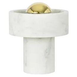 Tom Dixon Tischleuchte Stone Portable Gold