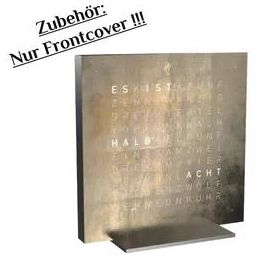 Frontcover f&uuml;r QLOCKTWO Earth 13.5 KEINE UHR Creator ́s Edition Silver & Gold Deutsch