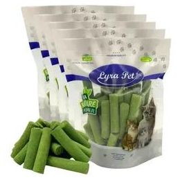 1 kg (5 x 200 g) LYRA PET&reg; Katzengras Sticks gefriergetrocknet