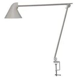 Louis Poulsen Tischleuchte NJP Light aluminium grey Tischklemme LED 3000K 10W