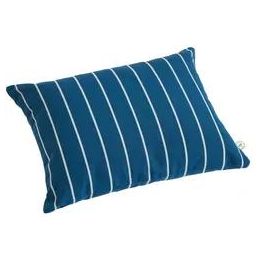 Hay Outdoor Market Kissen 45 x 35 Blue with Beige Stripe