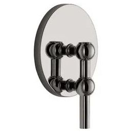 STOFF Nagel Wandkerzenhalter Black chrome