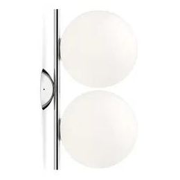 Flos Wand-/Deckenleuchte IC Lights C/W1 Double Chrome