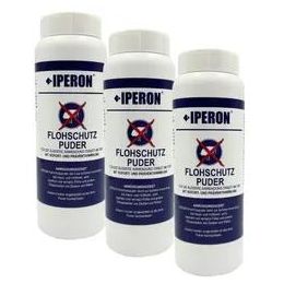 3 x 100 g IPERON&reg; Flohschutz Puder