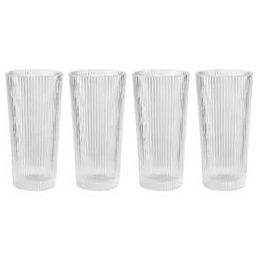 Stelton Pilastro Longdrink Gl&auml;ser 0.3 l. 4 St clear
