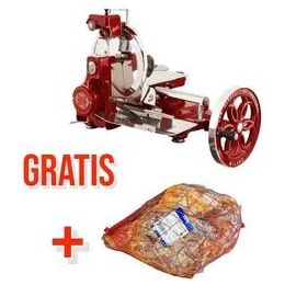 Berkel Volano B114 Rot Berkel - Gold Dekor Schinken Set